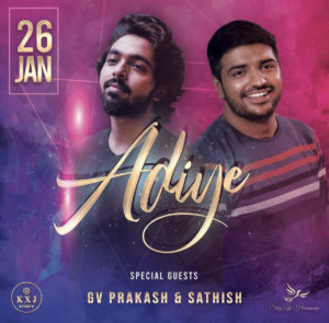 Tamil composer and singer GV Prakash live in London