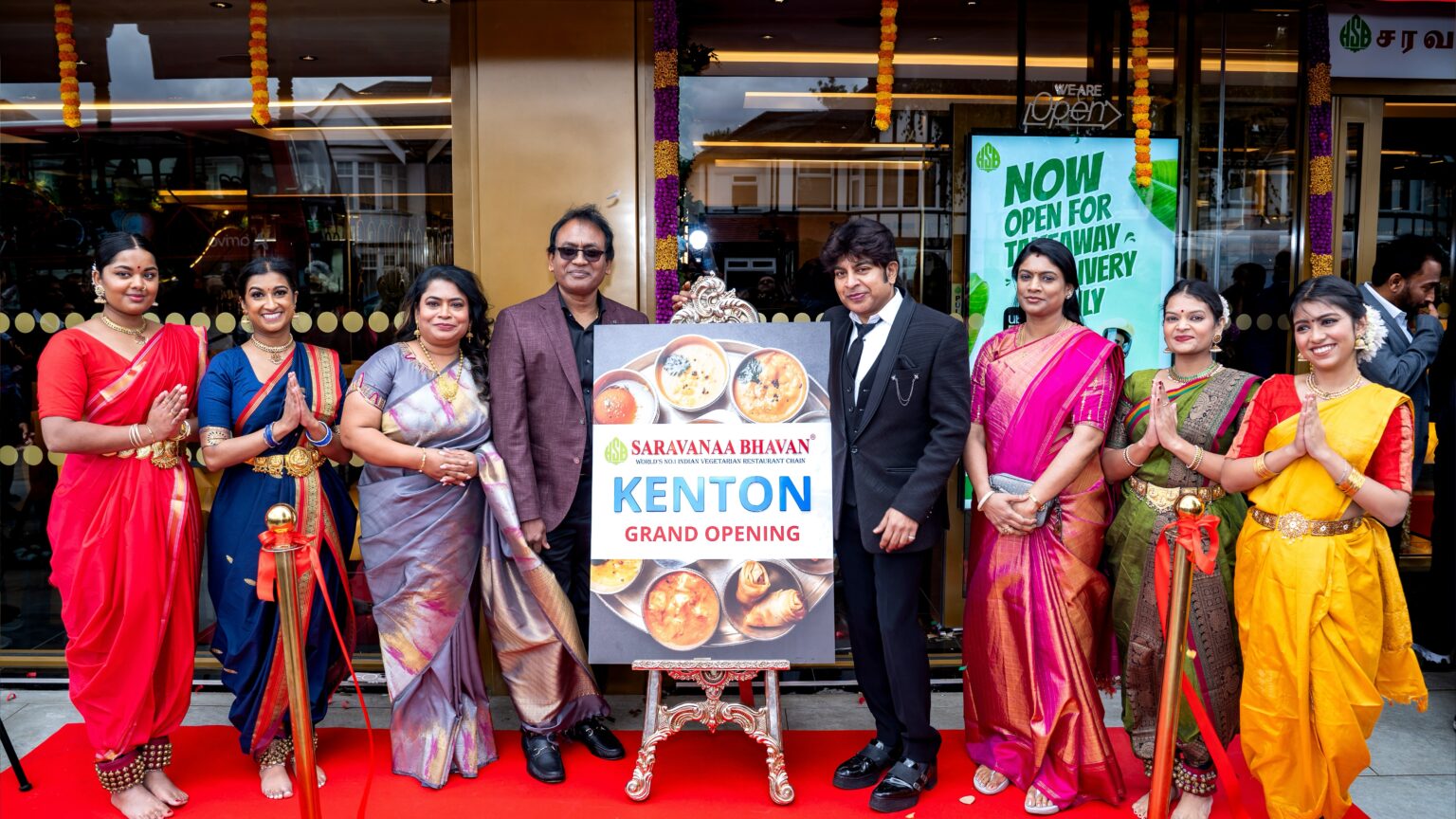 Grand Opening of Saravanaa Bhavan Kenton, London
