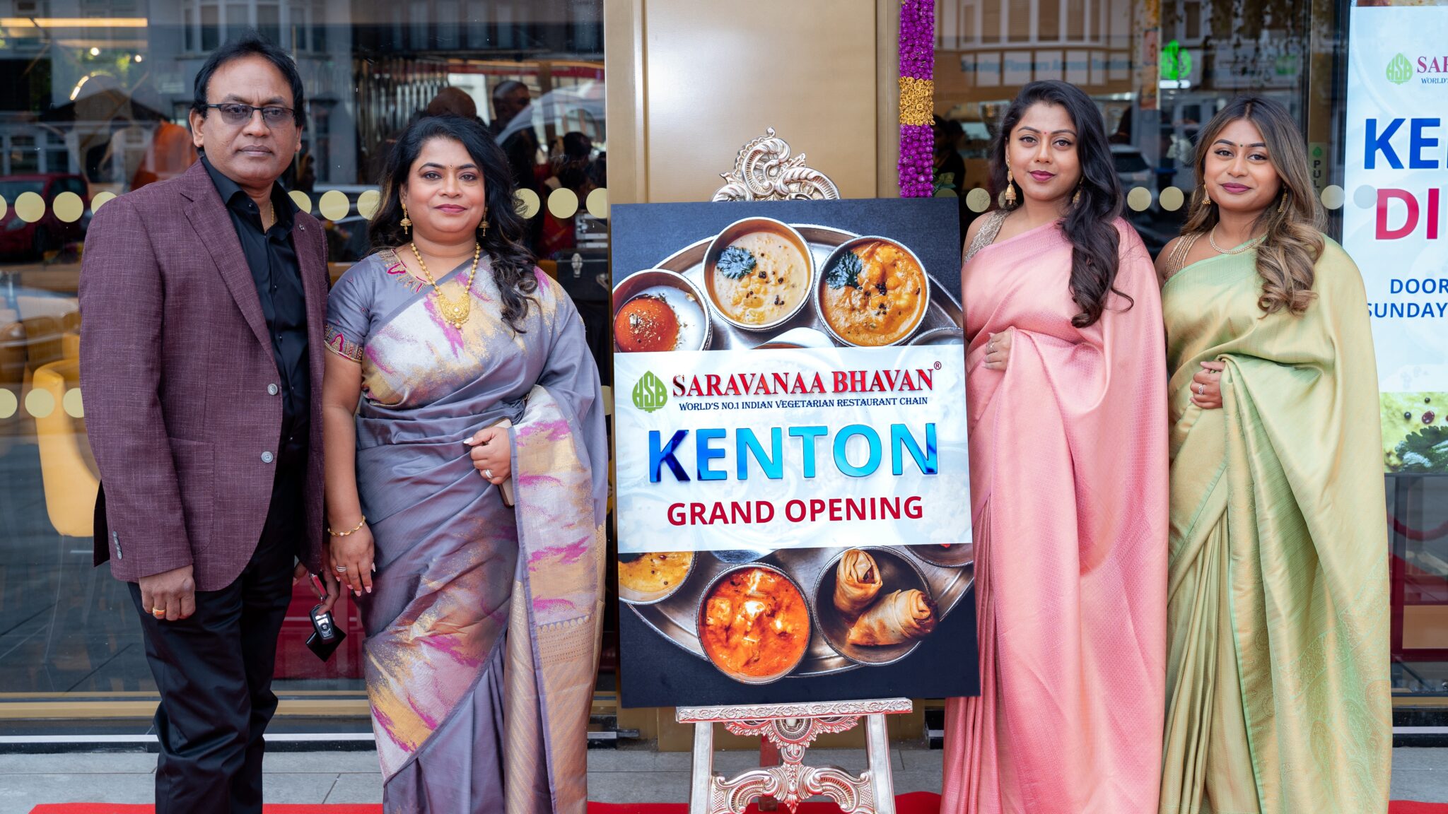 Grand Opening of Saravanaa Bhavan Kenton, London