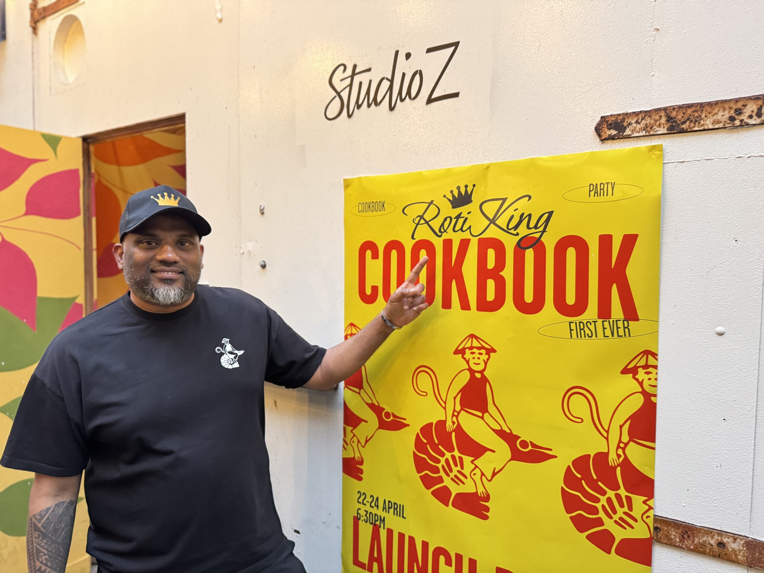 Malaysian Tamil Sugen Gopal launches Roti King Cookbook